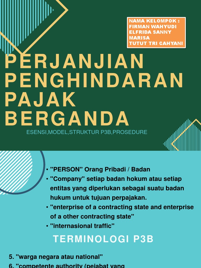 Struktur dan Esensi P3B Pajak | PDF