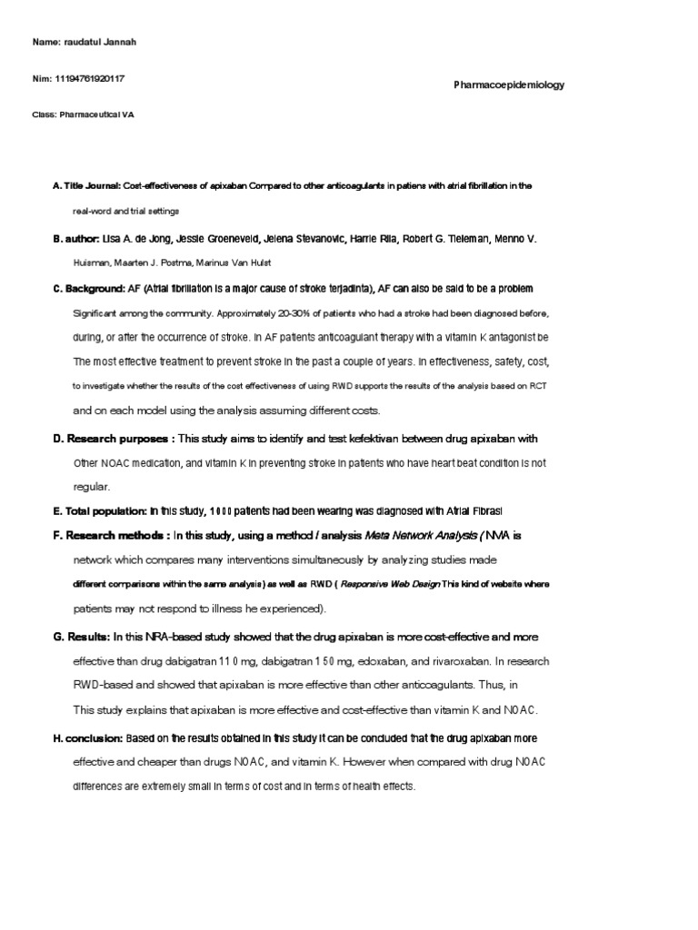 Huisman, Maarten J. Postma, Marinus Van Hulst: Class: Pharmaceutical VA ...