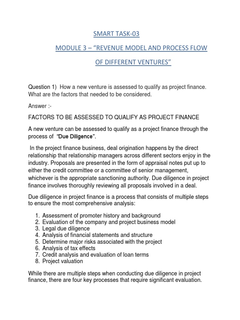 Project Finance (Smart Task 3) | PDF | Electrical Grid | Solar Power