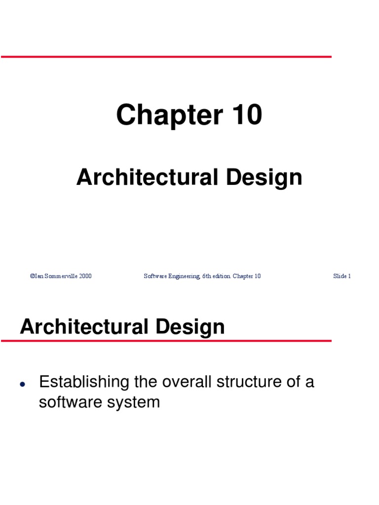 Architecture Design - PPT (SE) | PDF | Software Architecture | Compiler