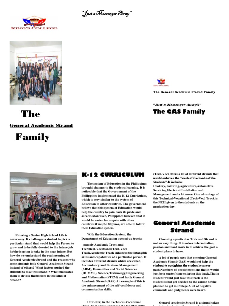 GAS Family | PDF | Cognition | Behavior Modification