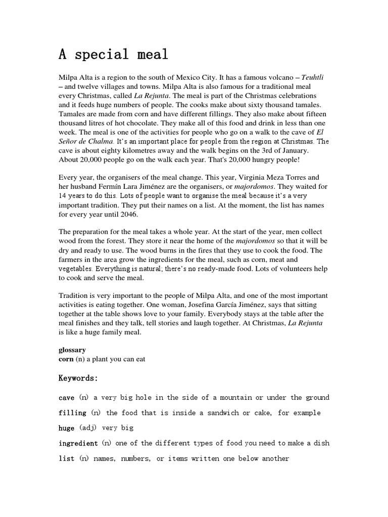 NG Comprehension Passages | PDF | Physician | Meal
