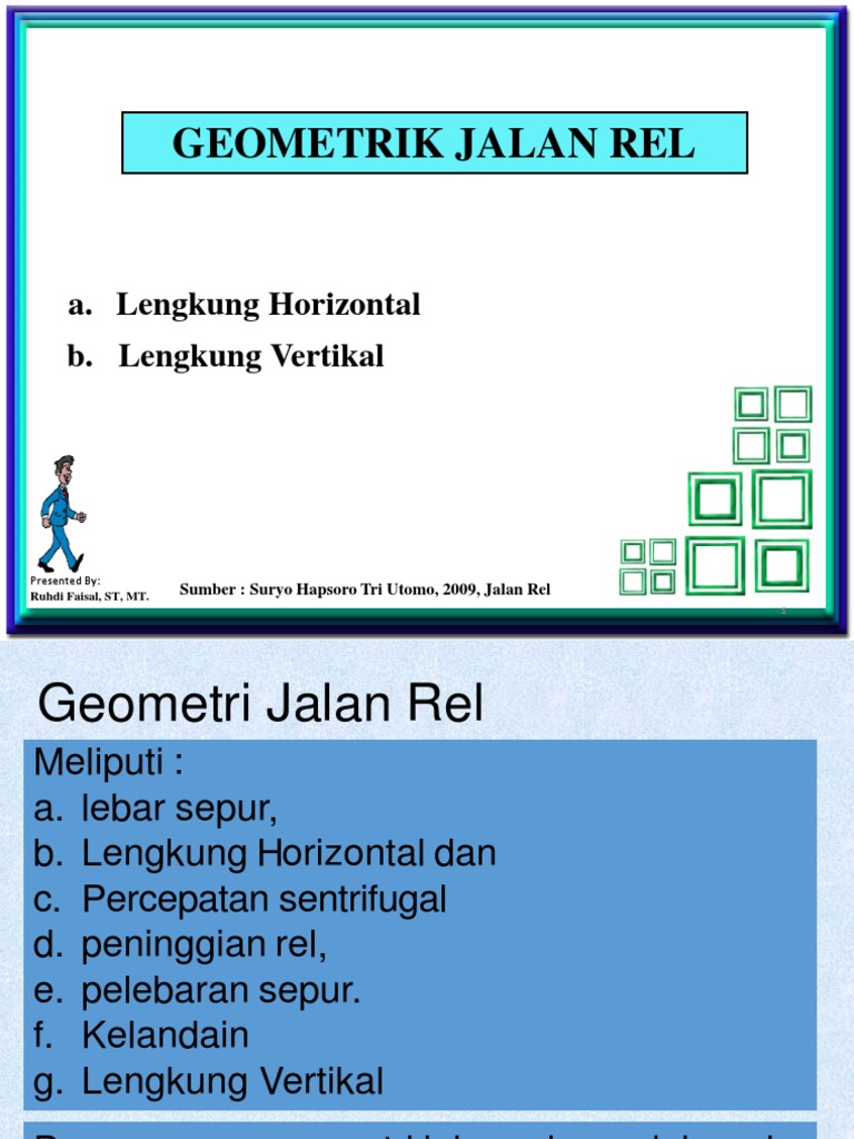 Geometri Jalan Rel dan Lengkungannya | PDF | Sains & Matematika