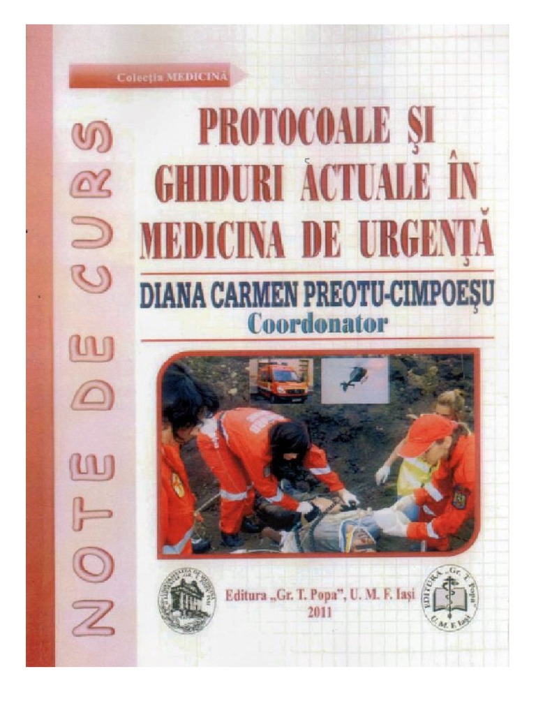 Protocoale Si Ghiduri Actuale in Medicina de Urgenta PDF | PDF