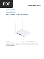 Nokia 7368 ISAM ONT-U-090CP-P Datasheet EN PDF | PDF | Media Technology ...