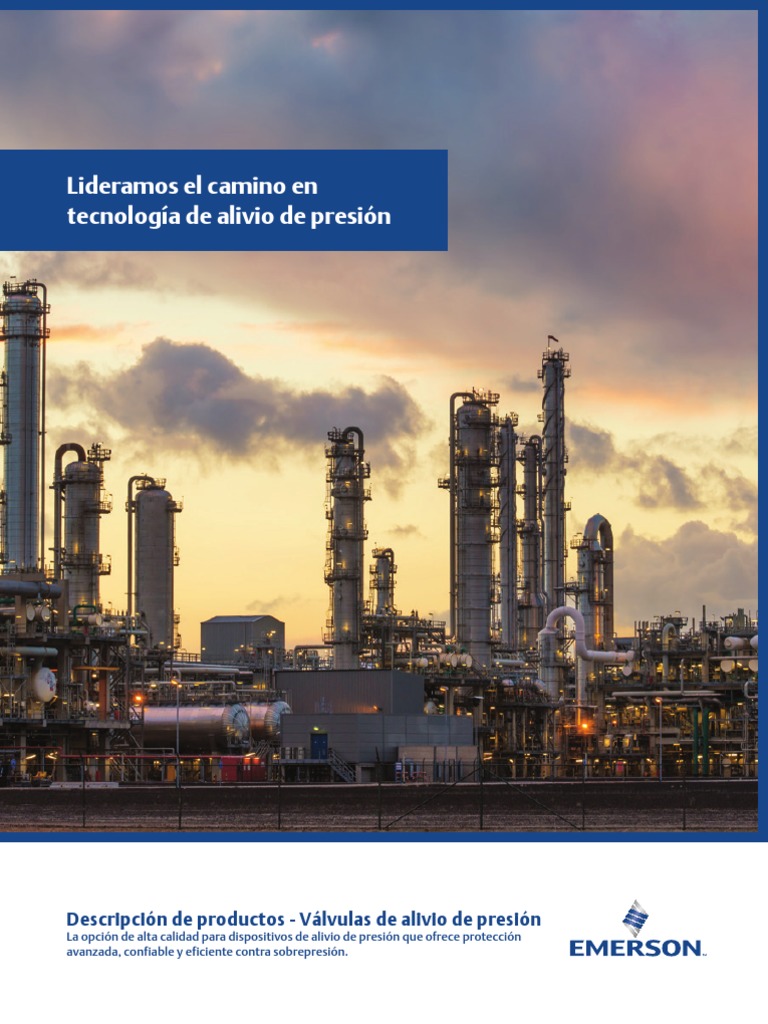 Product Brochure Pressure Relief Valves Product Overview Europe ...