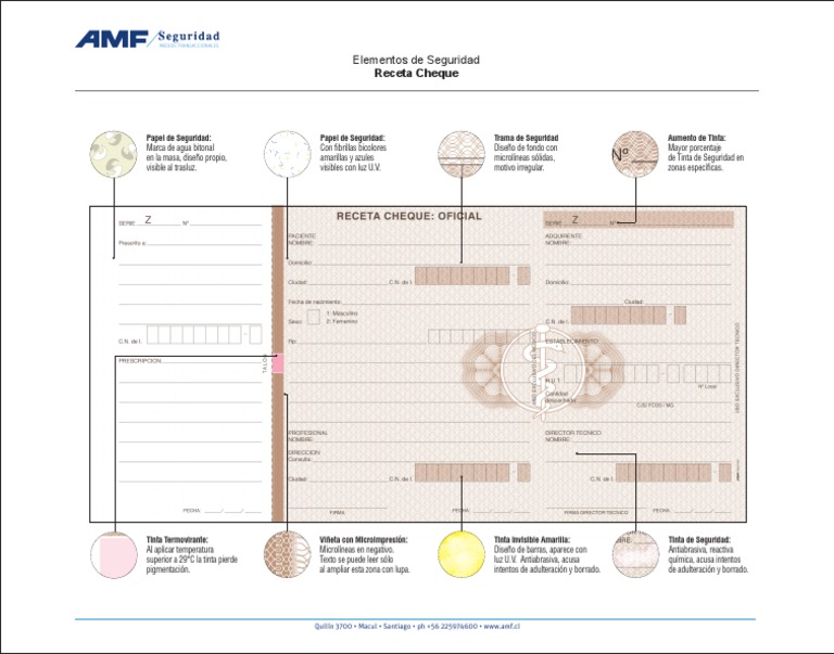 Receta Cheque Explica | PDF