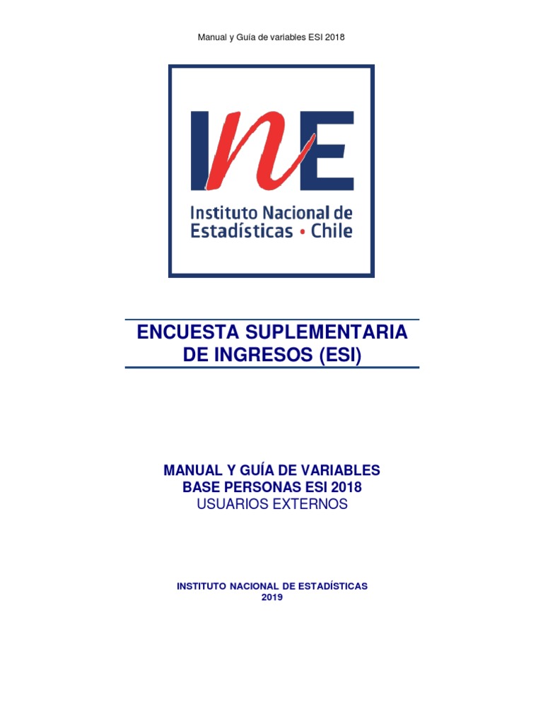 Manual Esi Personas Externo 2018 | PDF | Economias | Business