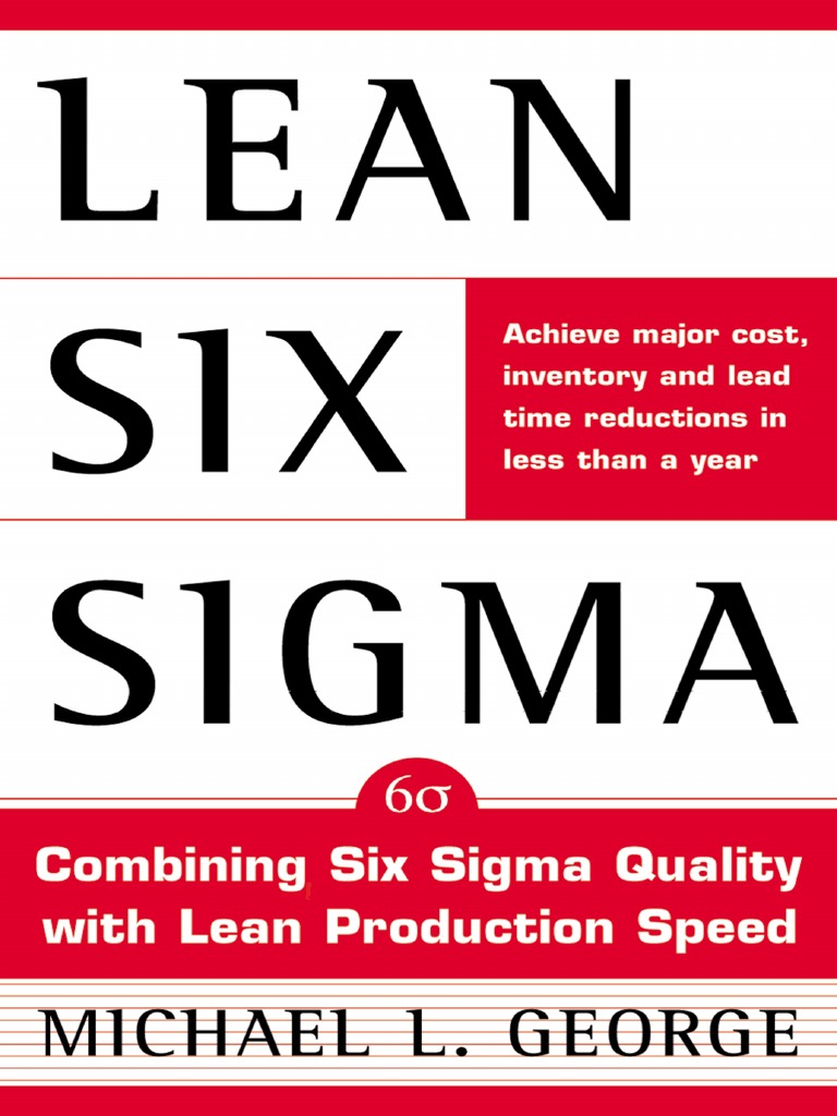 Pre Vista Libro Six Sigma | PDF | Six Sigma | Lean Manufacturing