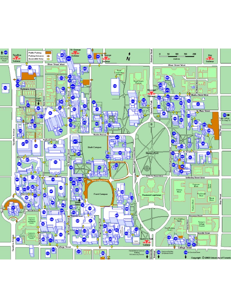 Uoft Map | PDF