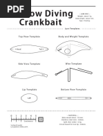 Balsa Crankbait Design and Templates | PDF