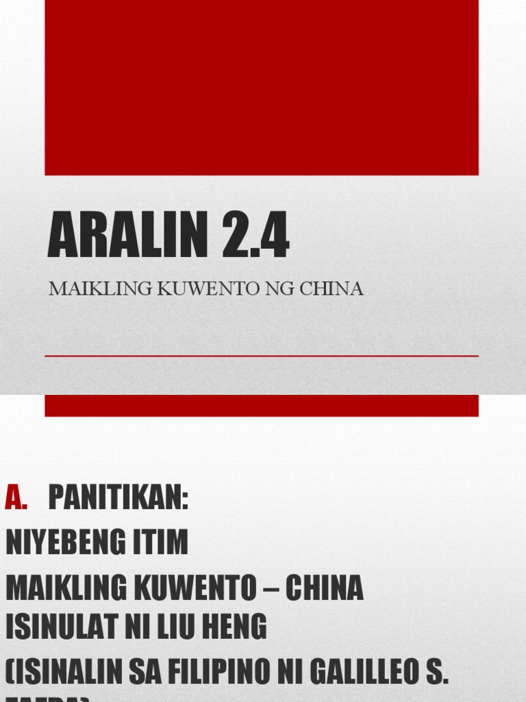Aralin 2 | PDF