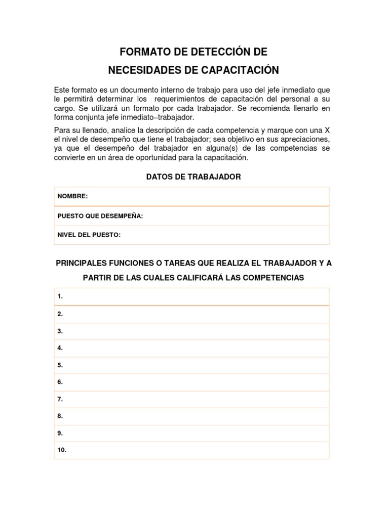 Formato DNC | PDF | Toma de decisiones | Ciencia cognitiva