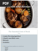Quiz - Stocks, Soups and Sauces | PDF