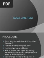Hopkins Cole Test for Tryptophan Detection | PDF