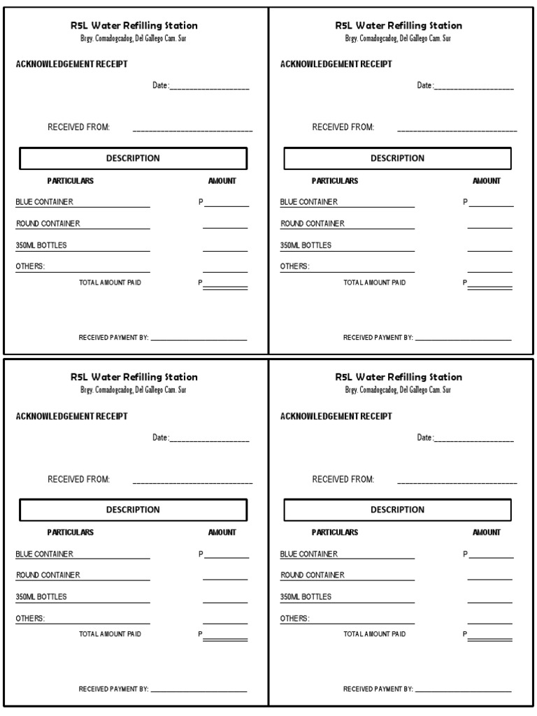 R5L Water Refilling Station R5L Water Refilling Station: Description ...