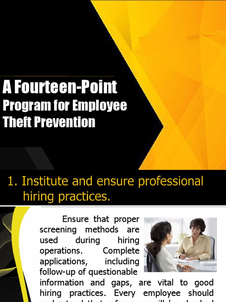 Fourteen Point Program | PDF | Employment | Labour