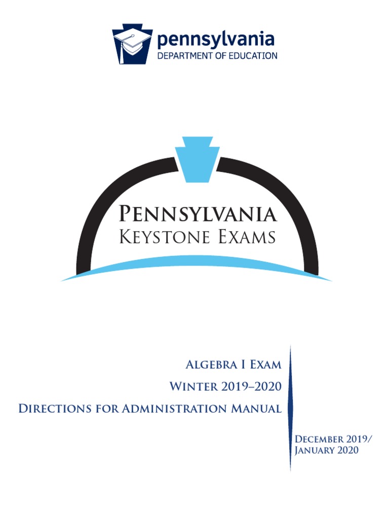 Pennsylvania: Keystone Exams | PDF | Test (Assessment) | Multiple Choice