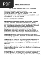 Draft Resolutions-MUN | PDF