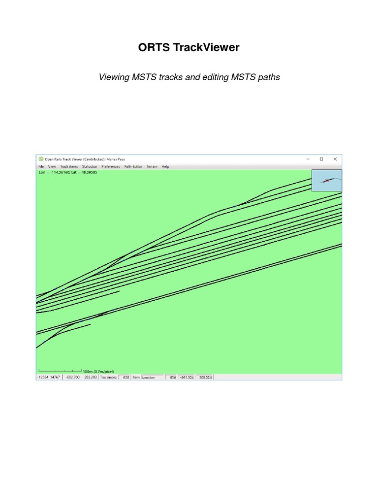 ORTS Trackviewer Manual | PDF | Texture Mapping | Computer File