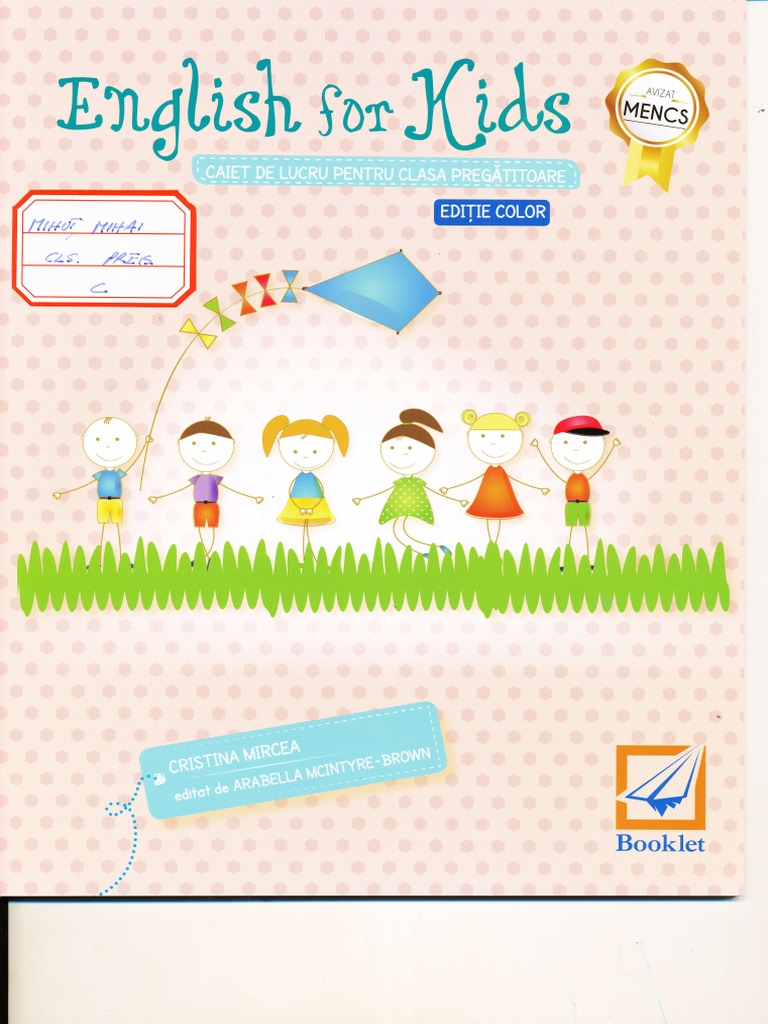 English For Kids | PDF | Stationery