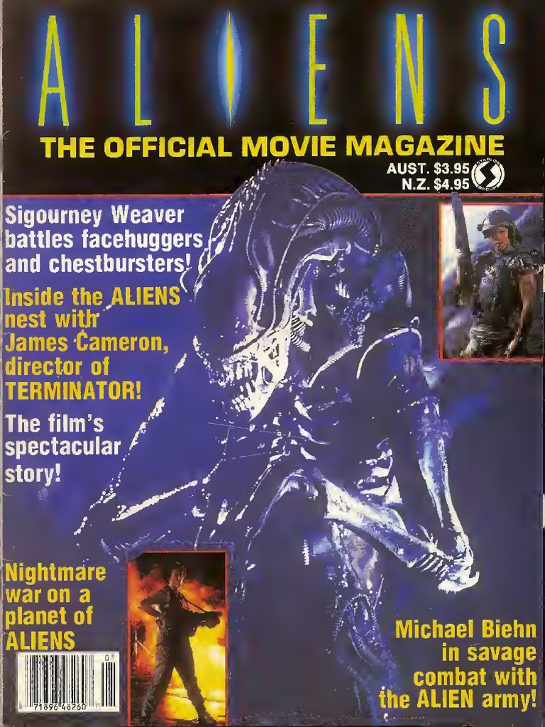 ALIENS, The Official Movie Magazine 1986 | PDF | Nature