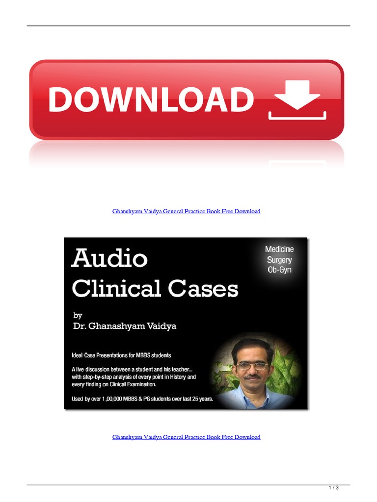 Ghanshyam Vaidya General Practice Book | PDF | Computer File ...