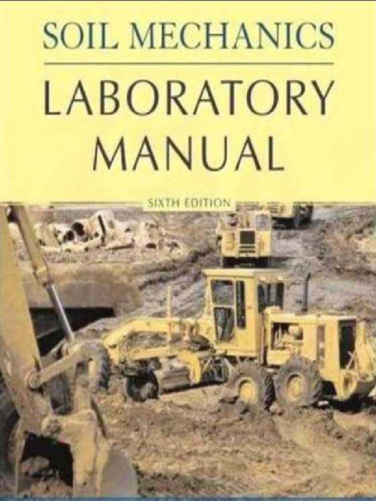 Soil Mechanics Laboratory Manual 6th Edition by Das B M PDF | PDF