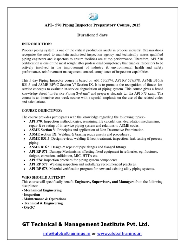 Api 570, 2015 PDF | PDF | Pipe (Fluid Conveyance) | Corrosion