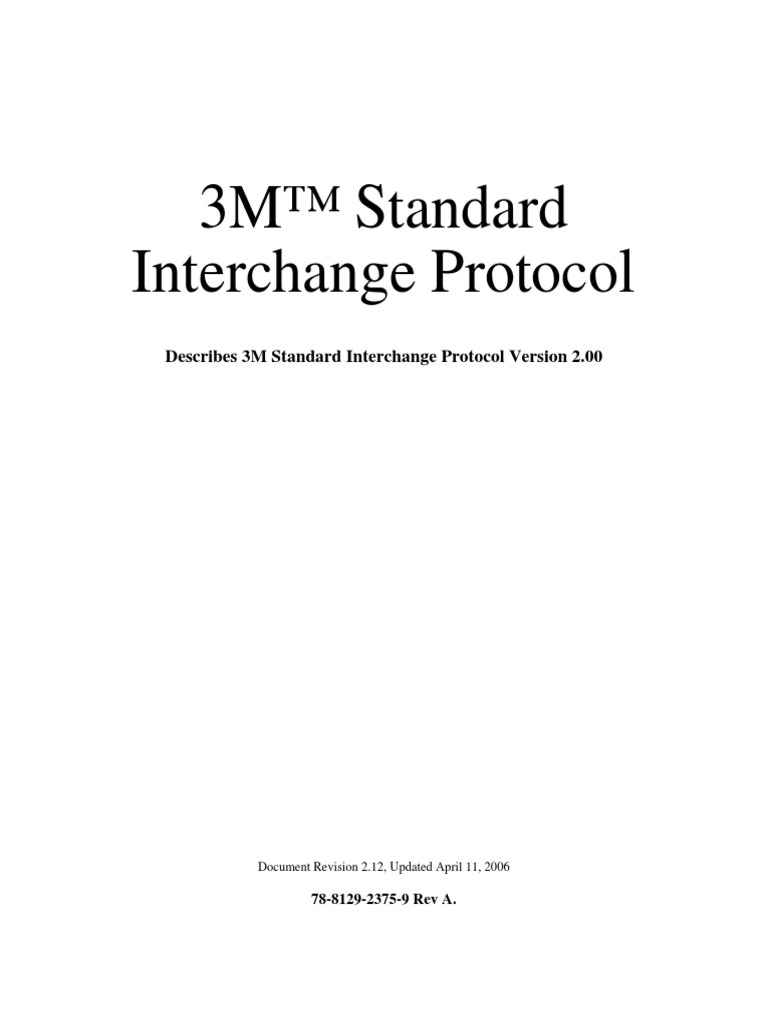 SIP2 Protocol Definition | PDF | Transmission Control Protocol ...