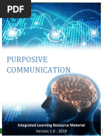 Purposive Communication | PDF