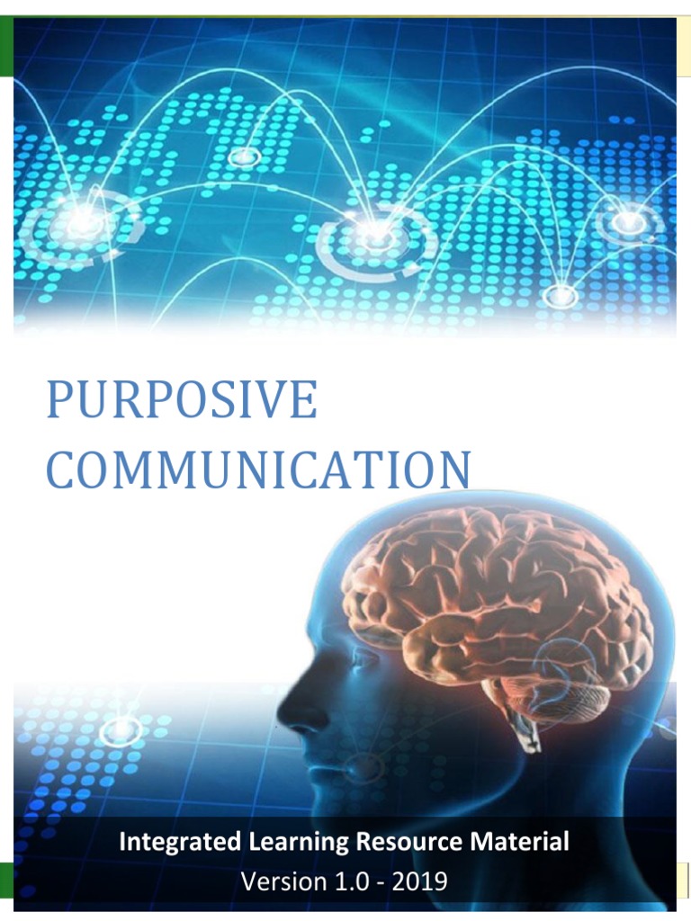 Purposive Communication | Download Free PDF | Nonverbal Communication ...