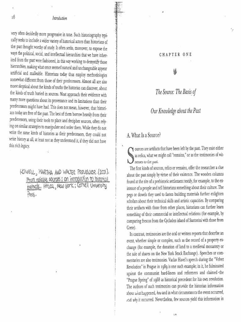 Howell - From Reliable Sources | PDF