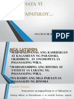 FIL 2. Aralin 2 Mga Teorya Sa Pagsasalin | PDF