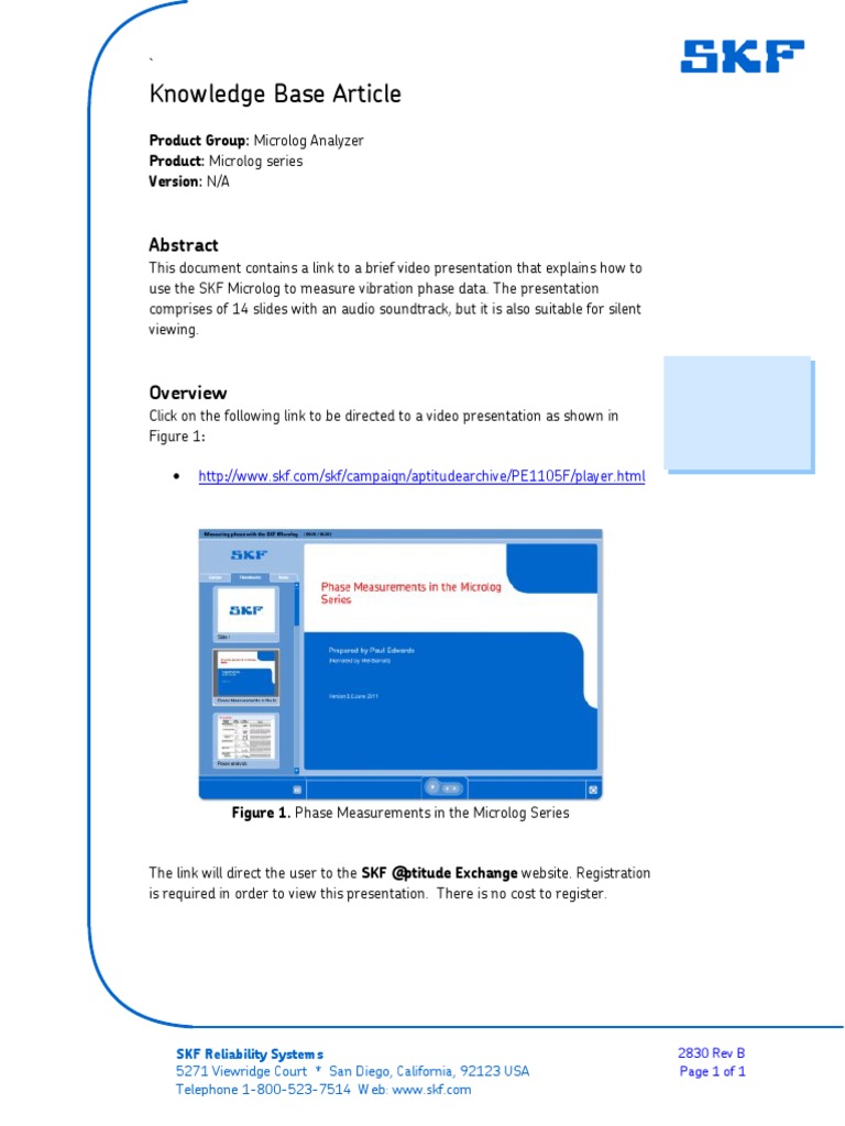 Phase Measurements in Microlog | PDF