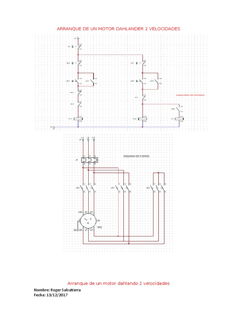 Motor Dahlander 2 Velocidades