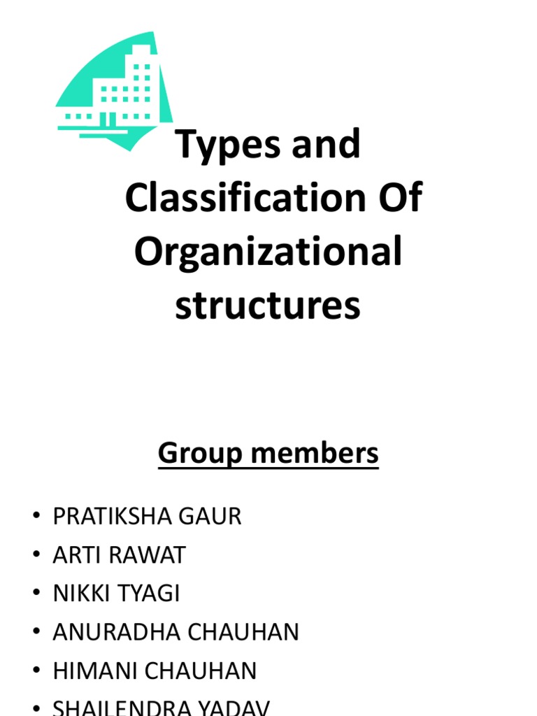 Classification of Organizational Structures | PDF | Organizational ...