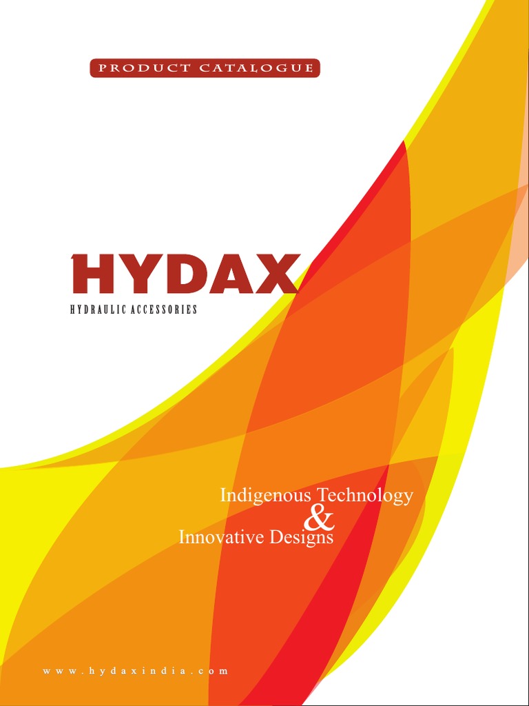 HYDAX Catalogue | PDF | Mechanical Engineering | Manufactured Goods