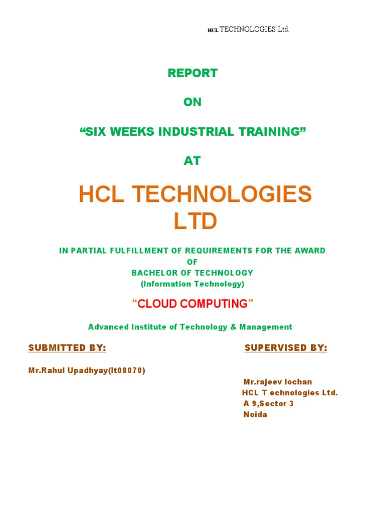 Cloud Computing New One Project | PDF | Grid Computing | Cloud Computing