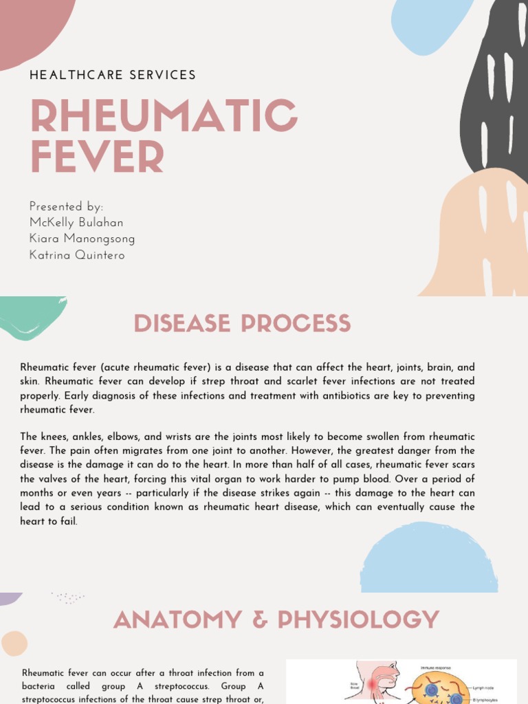 Understanding Rheumatic Fever Risks | PDF | Diseases And Disorders ...