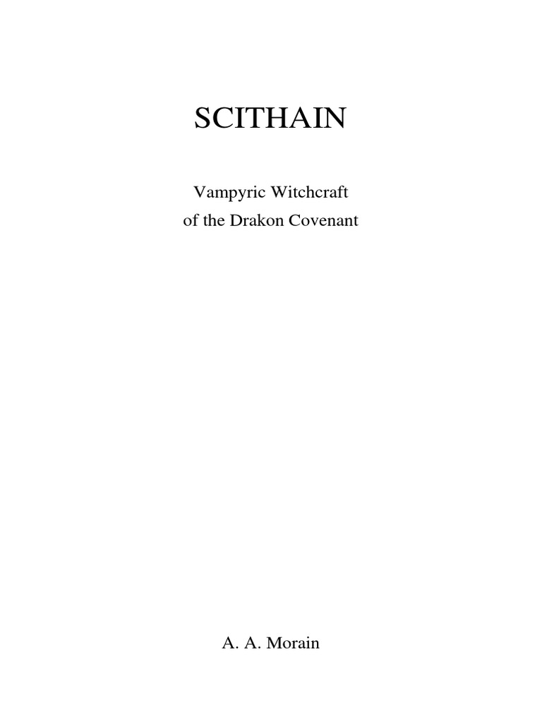 Vampyric Witchcraft in the Drakon Covenant | PDF | Witchcraft | Mummy