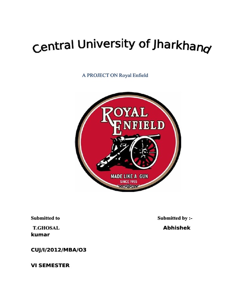 Royal Enfield | PDF | Motorcycle | Brand
