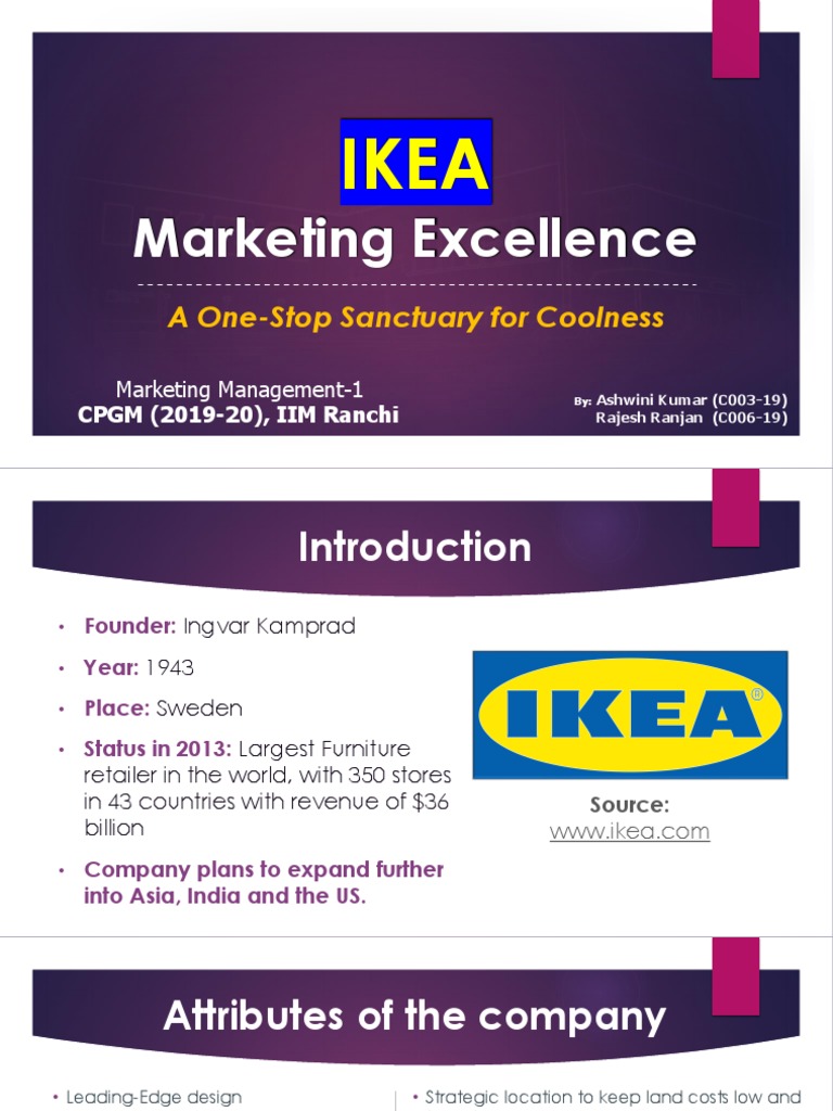 IKEA Case Study Solved | PDF | Retail | Marketing