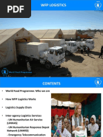 WFP Logistic PDF | PDF | World Food Programme | Logistics