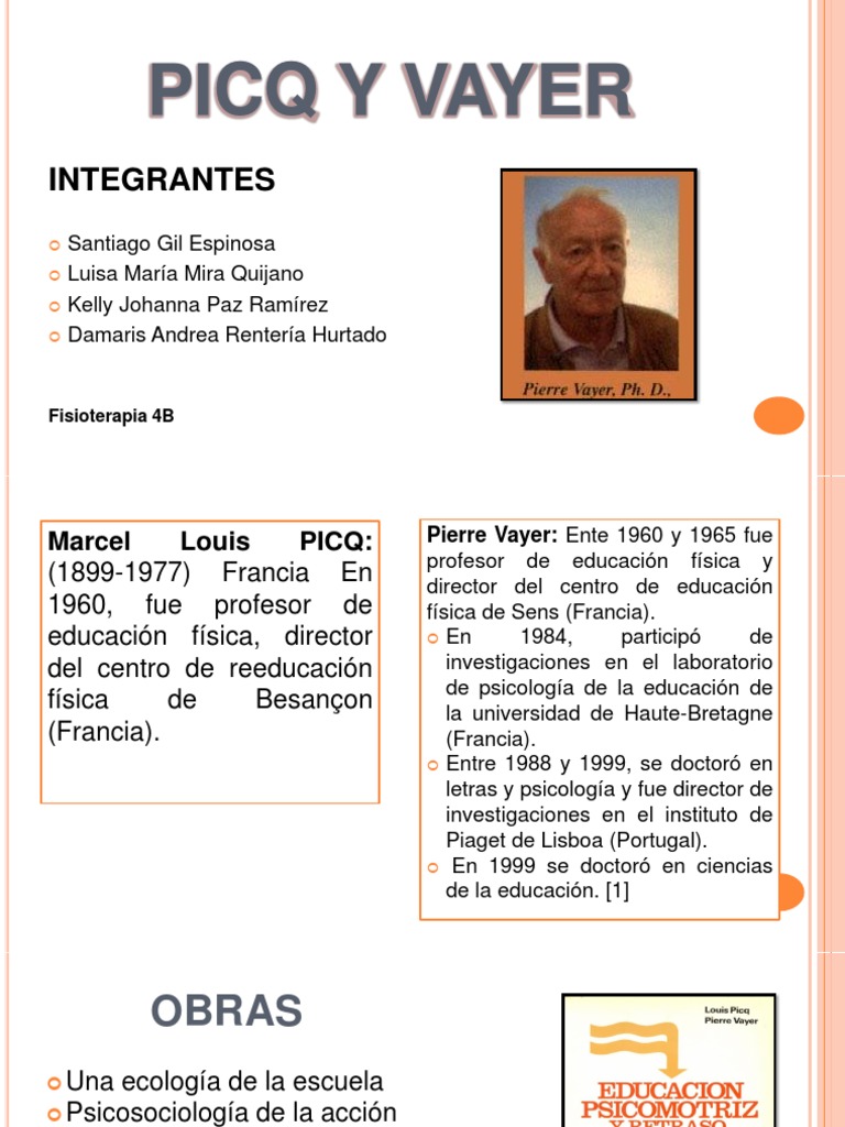 Picq y Vayer 4B | PDF | Neuropsicología | Sicología