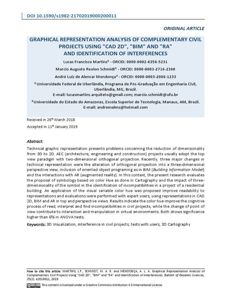Graphical Representation Analysis of Complementary Civil Projects Using ...