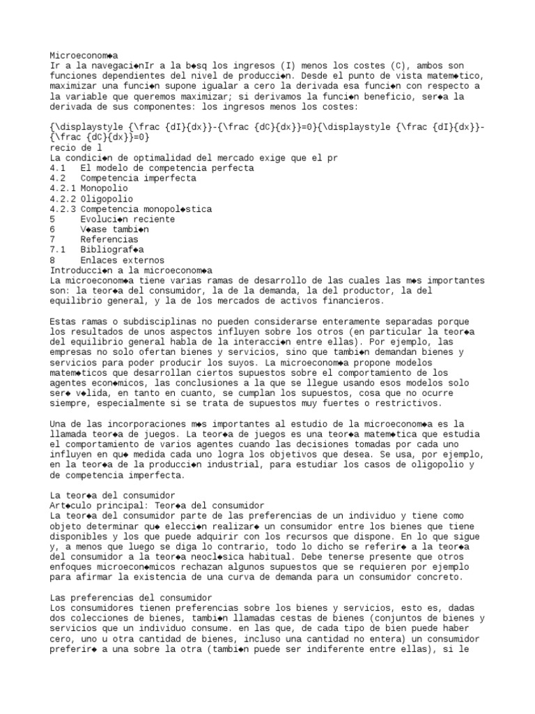 SDGSG | PDF | Oferta y demanda | Mercado (economía)