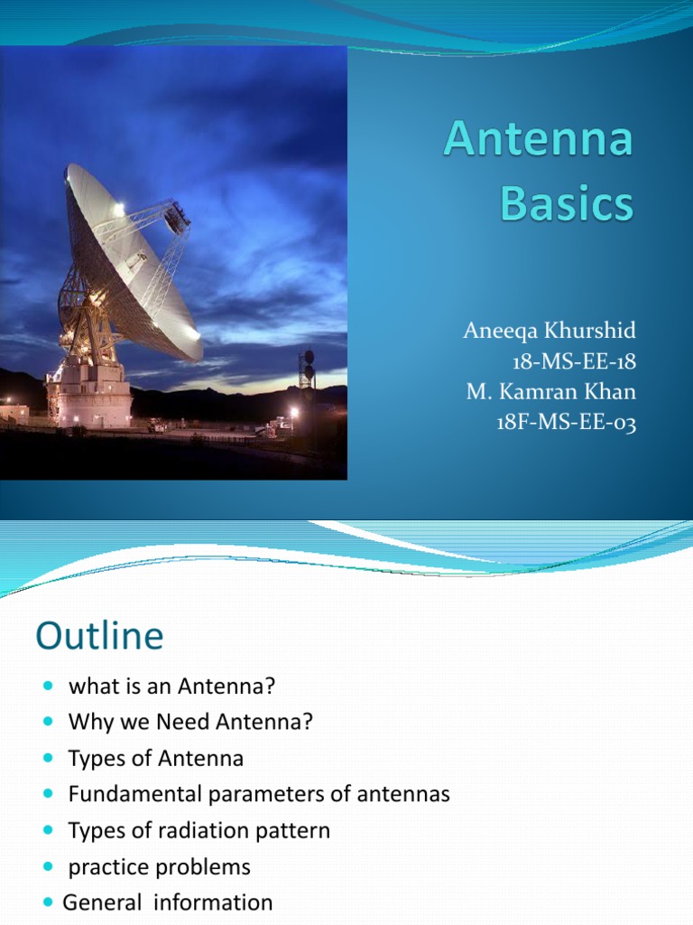 Antenna Basics | PDF | Antenna (Radio) | Electromagnetic Radiation