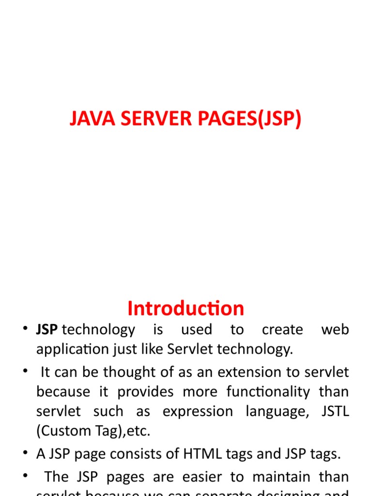 Java Server Pages JSP | PDF | Java Server Pages | Http Cookie