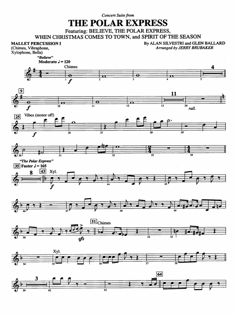 Polar Express Mallet Perc 1-2 | PDF